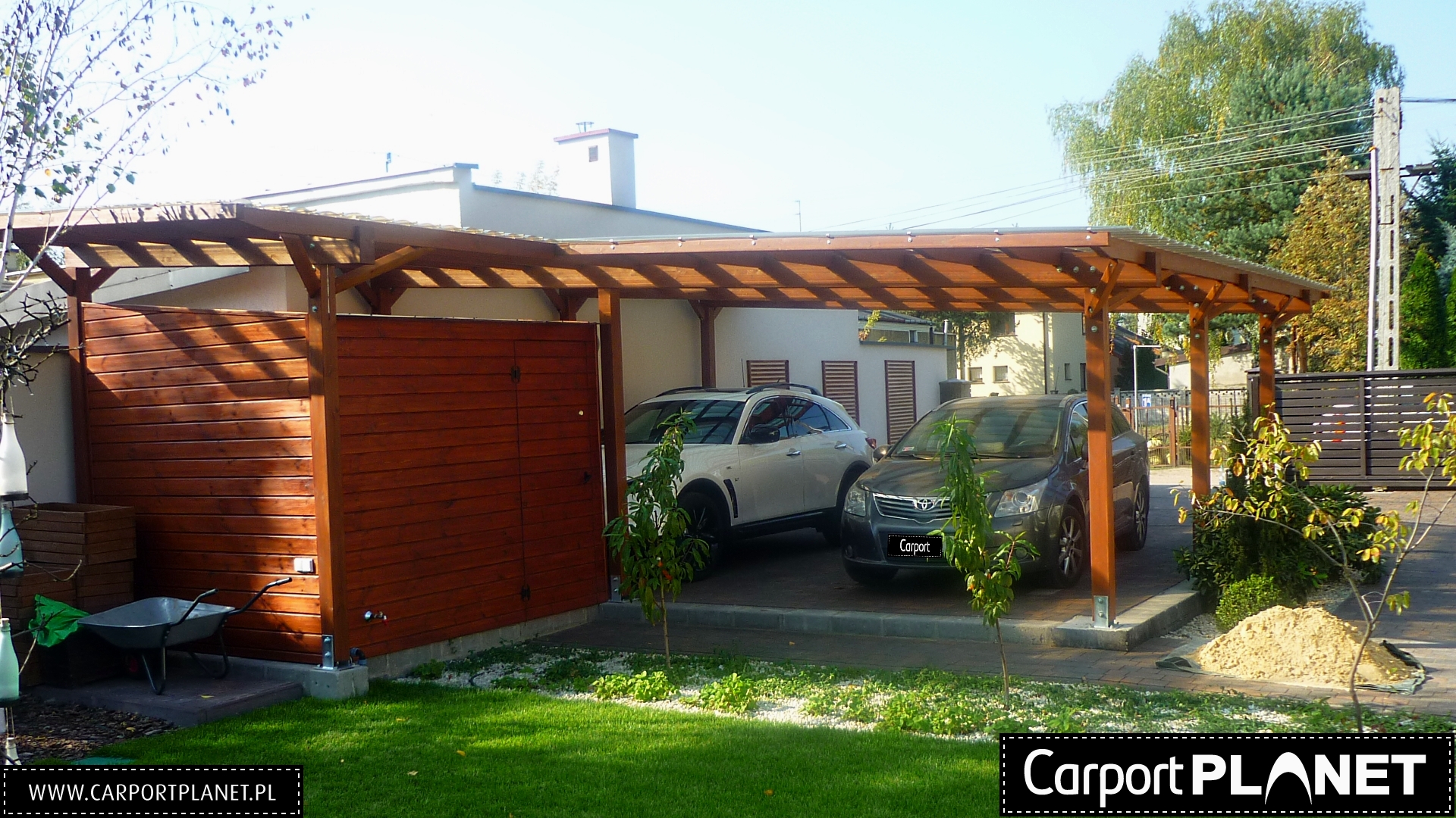 Semi-detached carports : Carport Planet | houses and structures made of ...