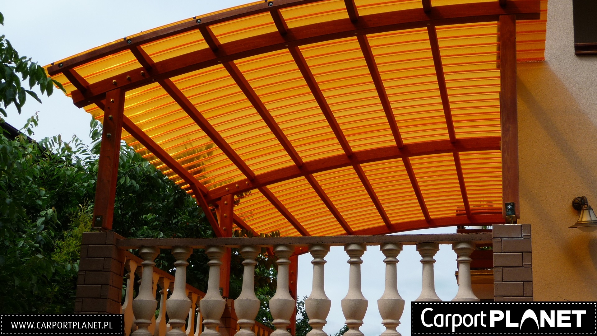 Terrace roofing : Carport Planet | houses and structures made of BSH ...